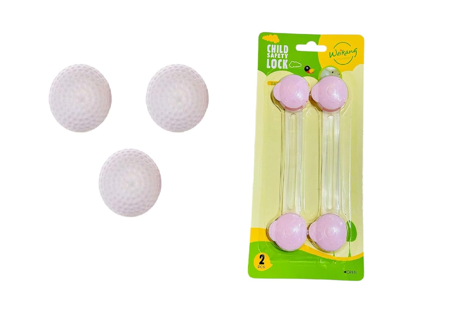 MFH 3PC Packet Child Safety Locks Baby Proofing Adjustable Locks for ...