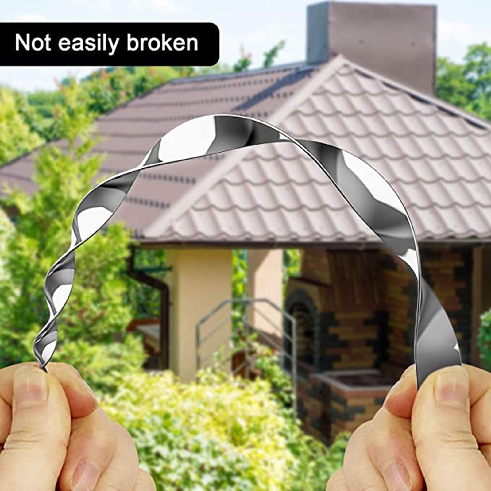 MFJESEAA 12 Pack Bird Deterrent Decoration Bird Repellent Reflective ...