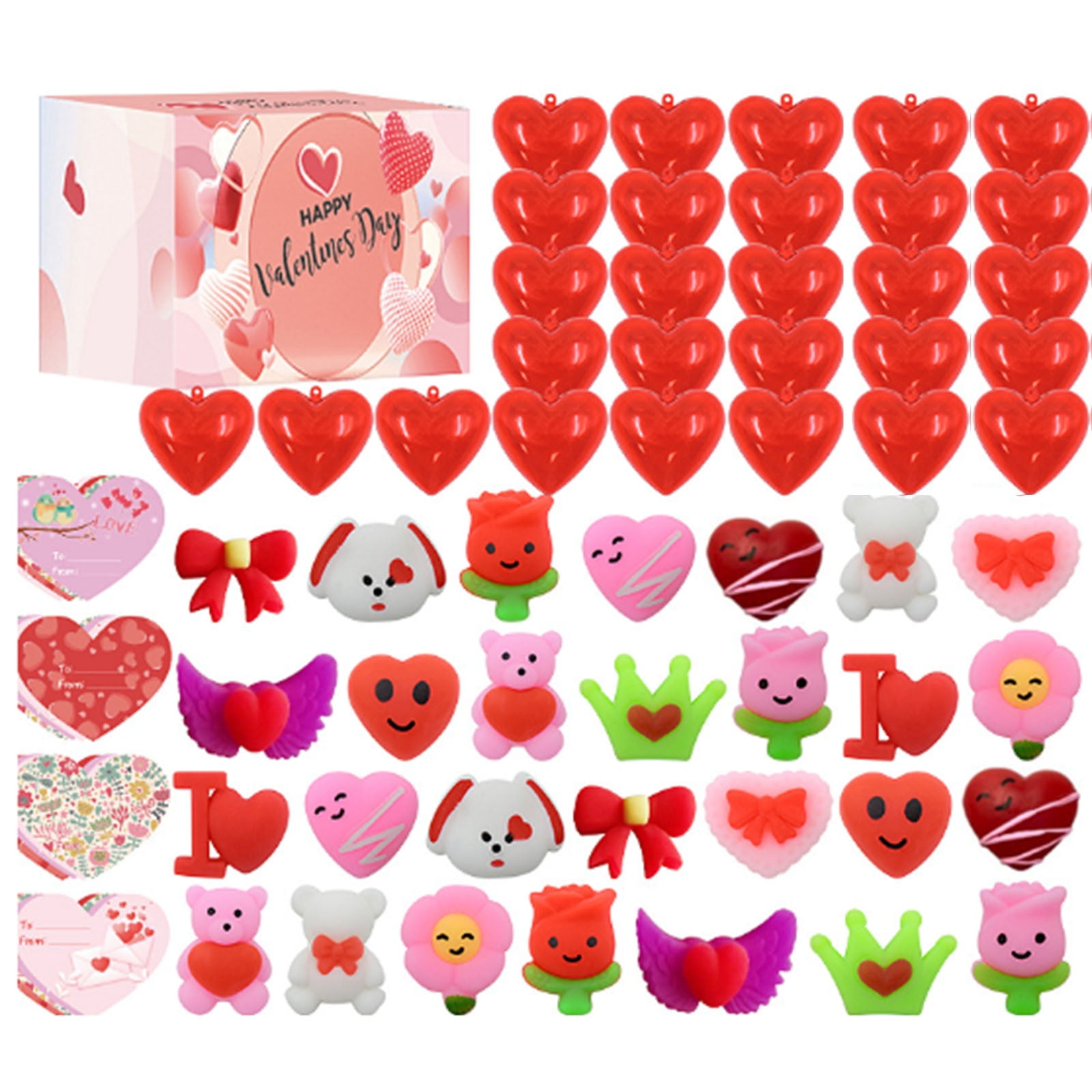 MFJESEAA 2025 New Valentines Day toys Countdown Advent Calendar Set 28 ...