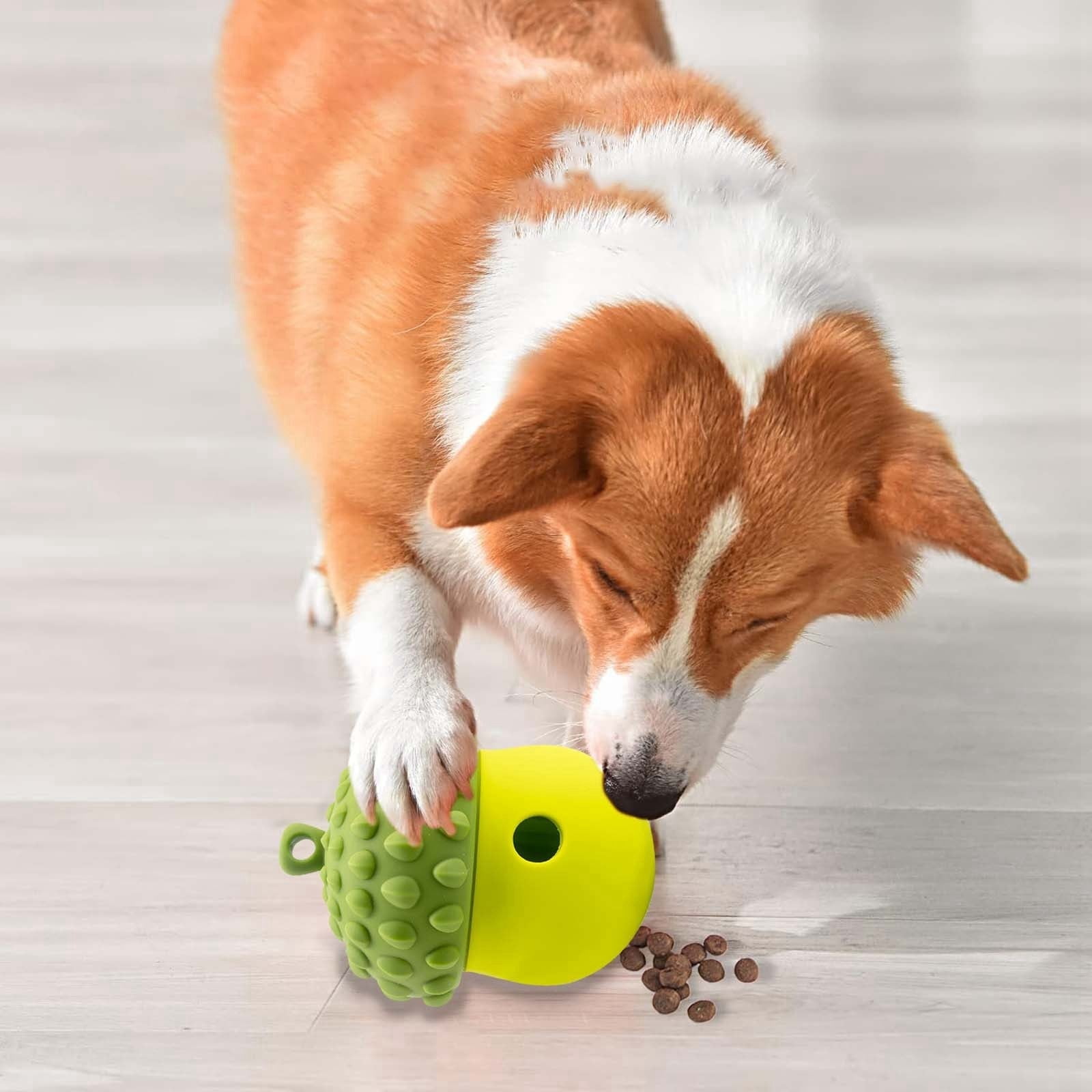 MFJESEAA Dog chewing teether molars Dog Toy, 3.7 inches（Green ...