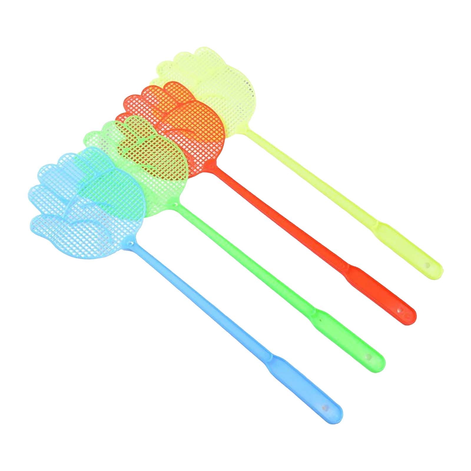 MFJESEAA Effective Long Hand Flyswatters | Functional Plastiic Fly ...