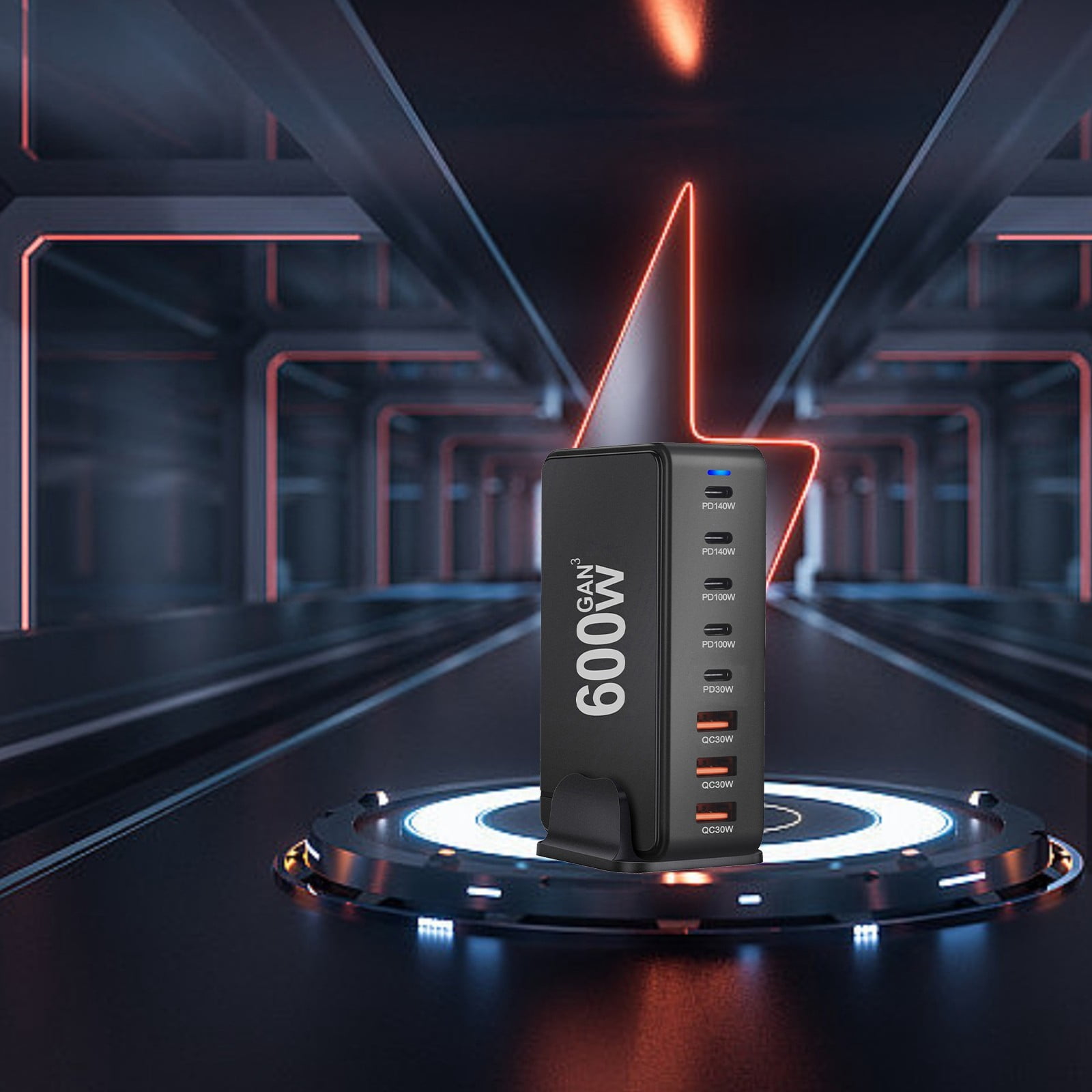 MFJESEAA Portable 440W USB C Charger GaN Charger Fast USB C Charging Station Laptop Charger #25 ...