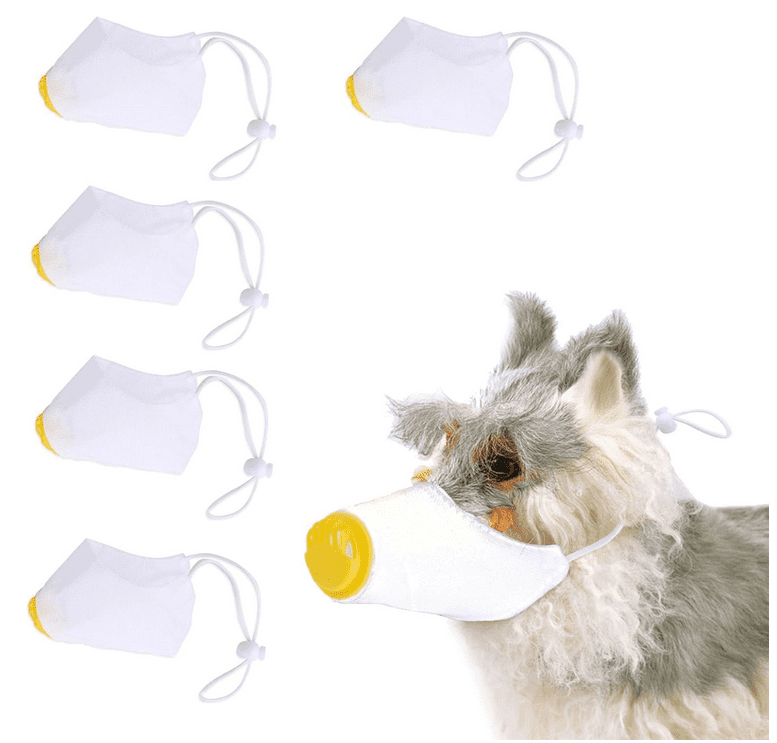 MFJESEAA Upgraded Dog Respirator Mask, Adjustable Dog Respirator Muzzle ...