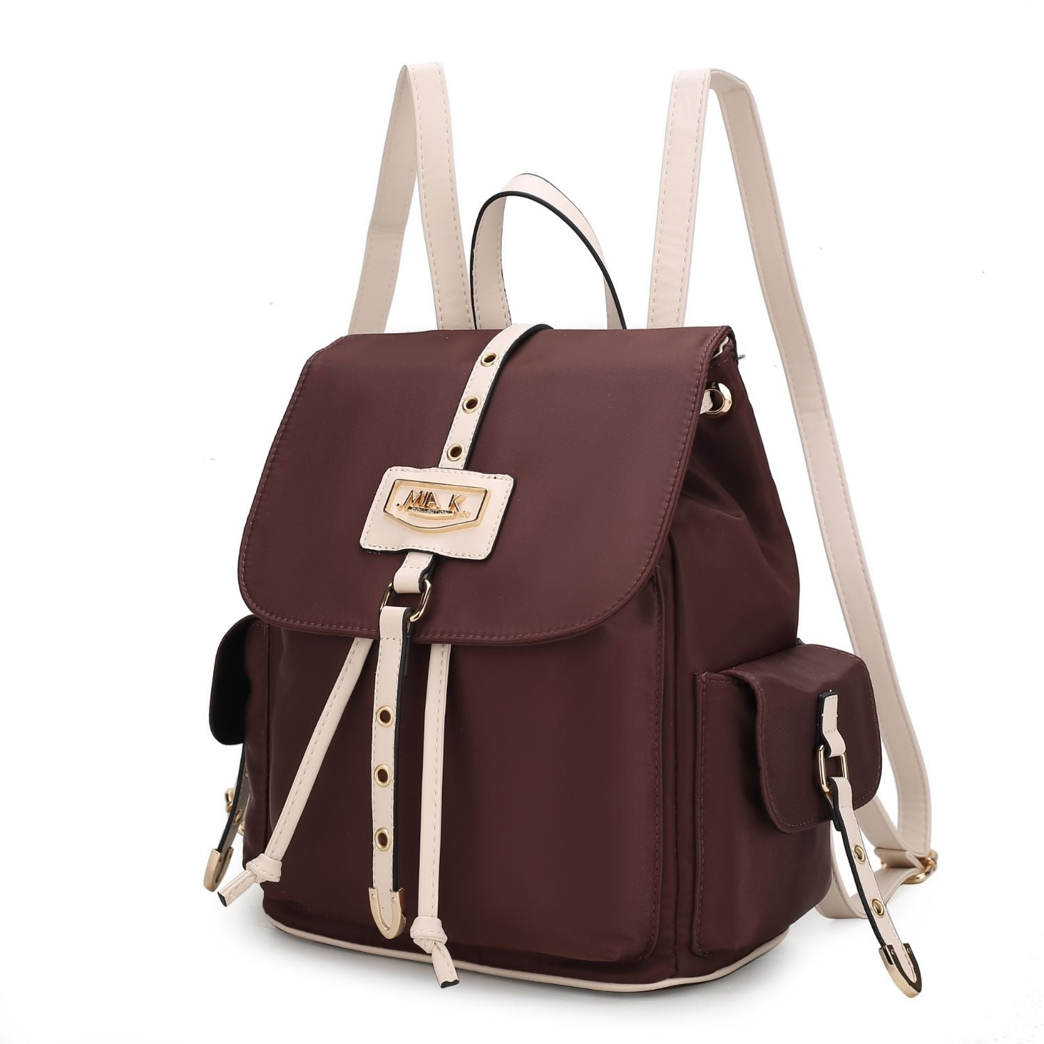 MFK Collection Paula Backpack by Mia K. - Blush - Walmart.com