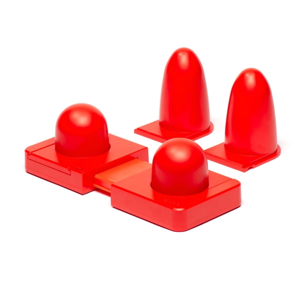MFLEX Trigger Point Massager Tool By Njoie – Red, Full Body Pain Relief ...
