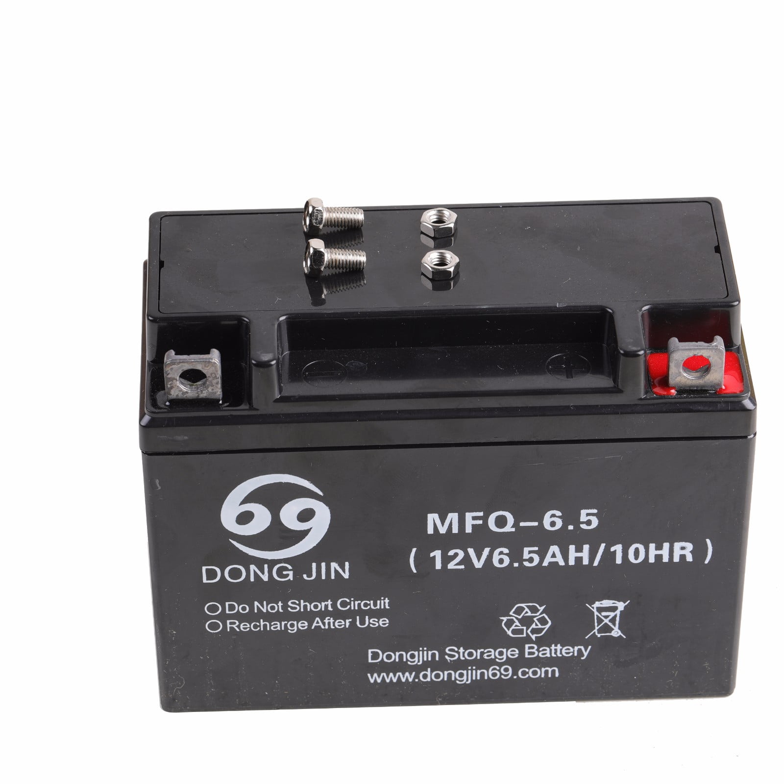 MFQ-6.5 12V 6.5AH Motorcycle Battery for Scooter Go Kart ATV Quad Buggy ...