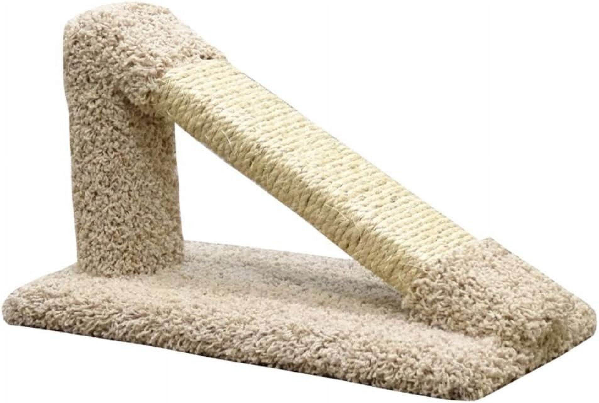 MFQ Premier Tilted Scratching Post, Beige - Walmart.com