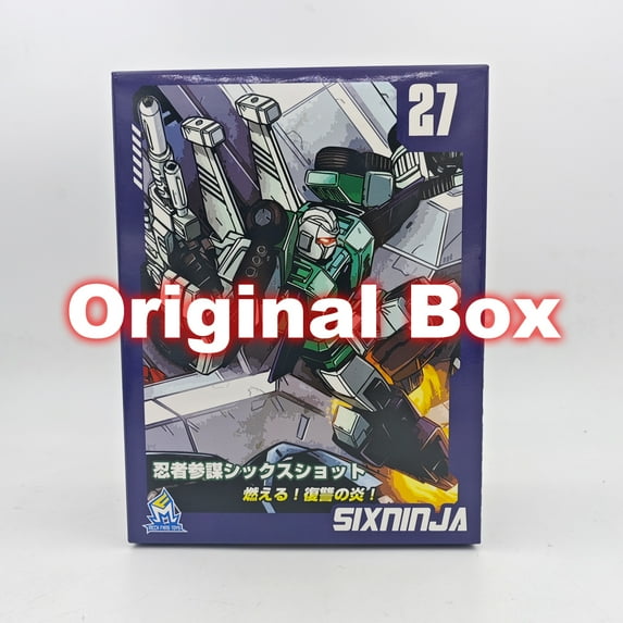 MFT Transformation MF 27 MF27 G1 SIXSHOT MF-27G Six Sided Soldier ...