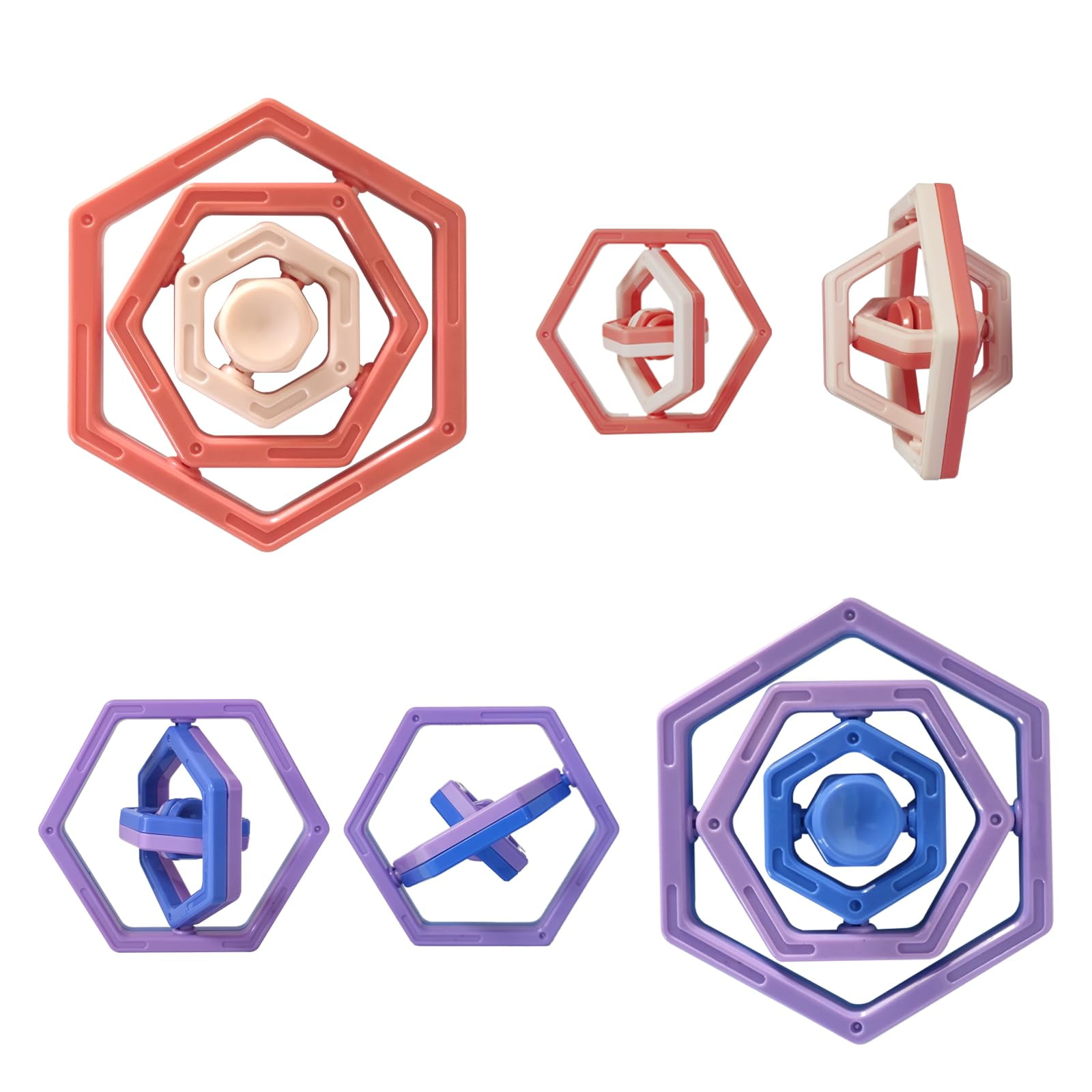 MFUERSTIC Fidget Spinner 2 Pack,Fidget Toys for Adults Fidgets for ...