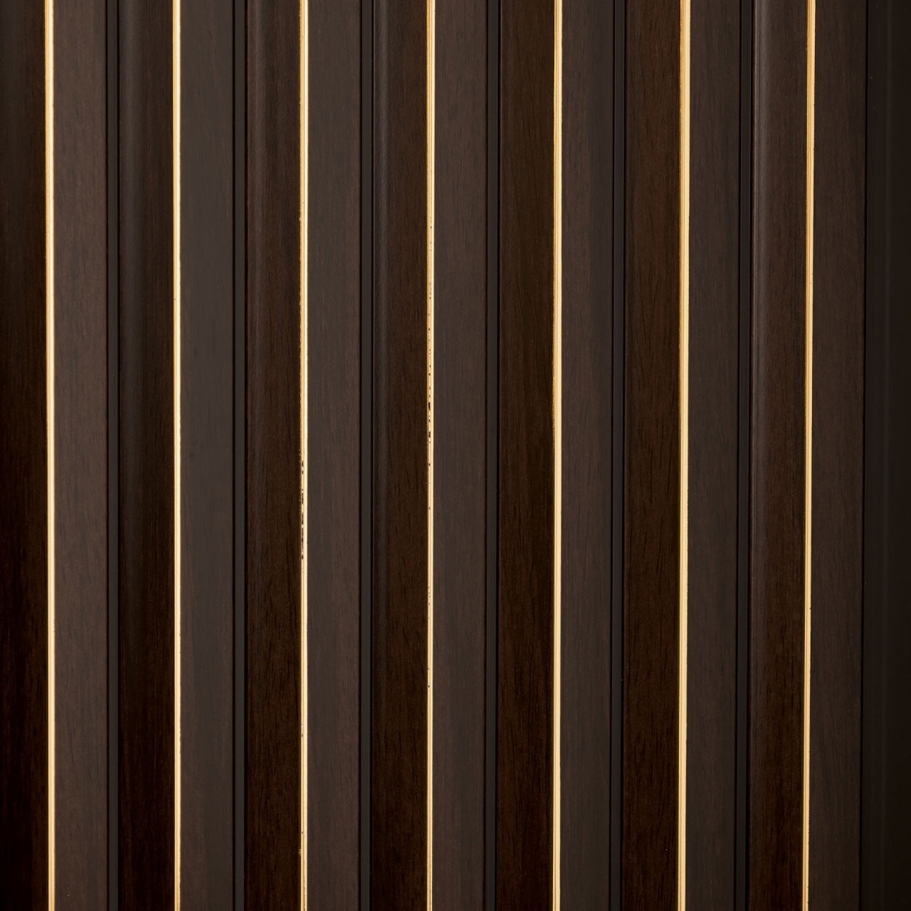 MG-1504 Gilded Peaks Mahogany Polystyrene Wood Slat Walls (73.5 Sq.ft ...