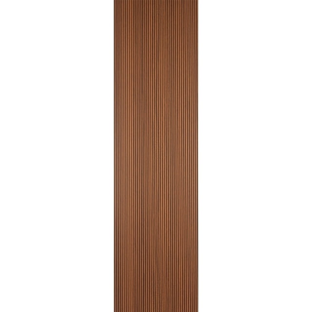 MG-2010 Rounded Mini Slats Mahogany Polystyrene Wood Slat Walls (93 Sq ...