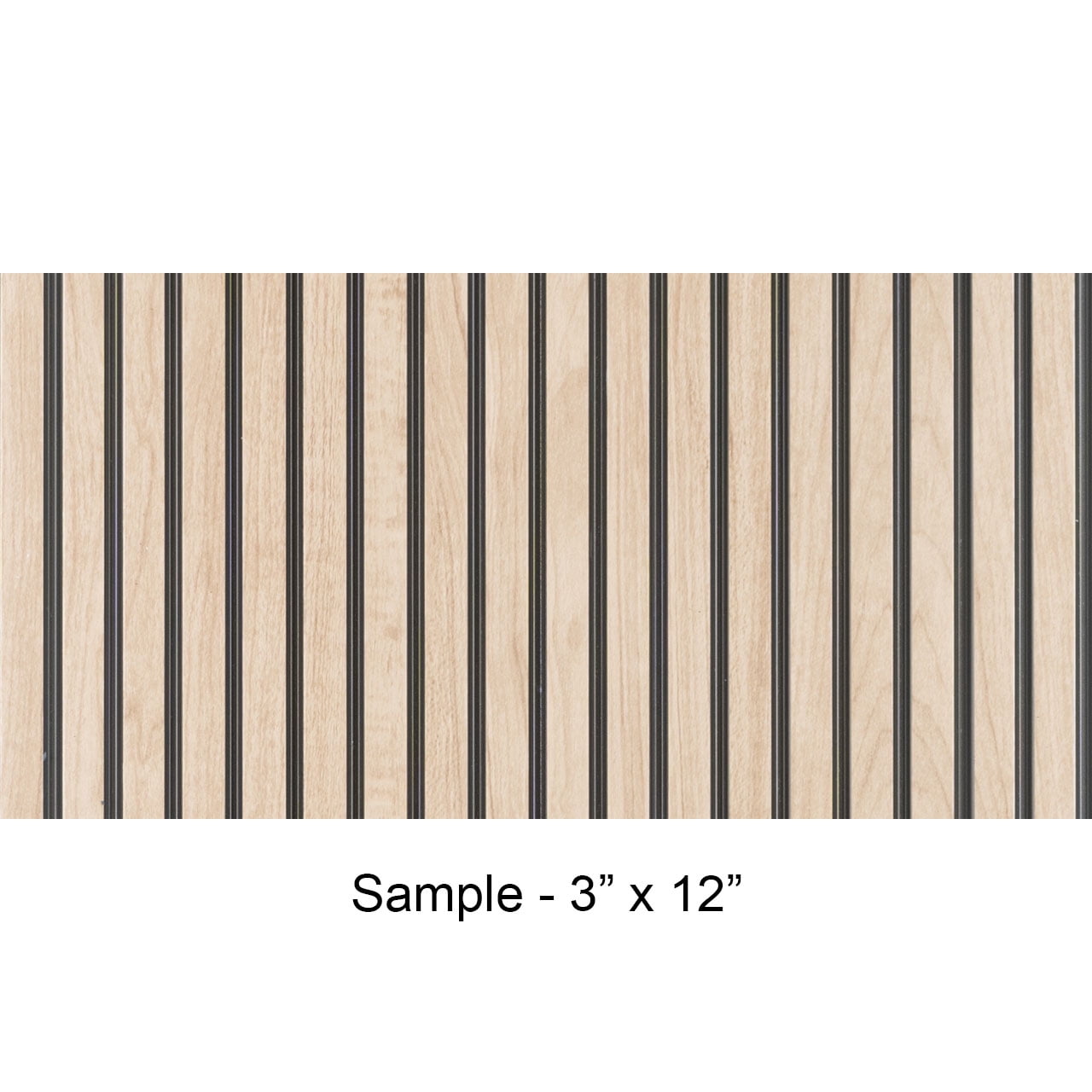 MG-2018 Mini Tambour Wood Slat Walls Sample 3 in x 12 in, Maple - 1 ...