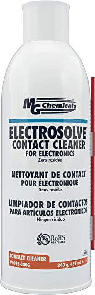 MG Chemicals 409B Electrosolve Zero Residue Electronic Contact Cleaner ...