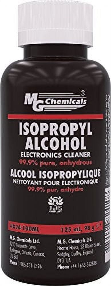 MG Chemicals Isopropyl Alcohol Electronic Cleaning Kit - Walmart ...