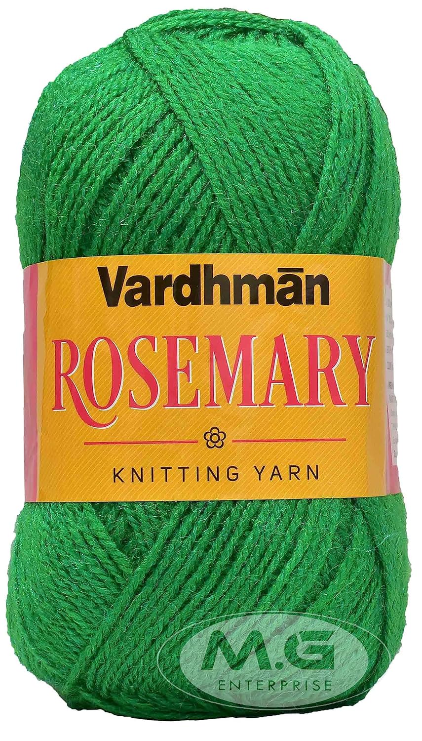 MG ENTERPRISE Rosemary Light Skin 100 GMS Wool Ball Hand Knitting ...