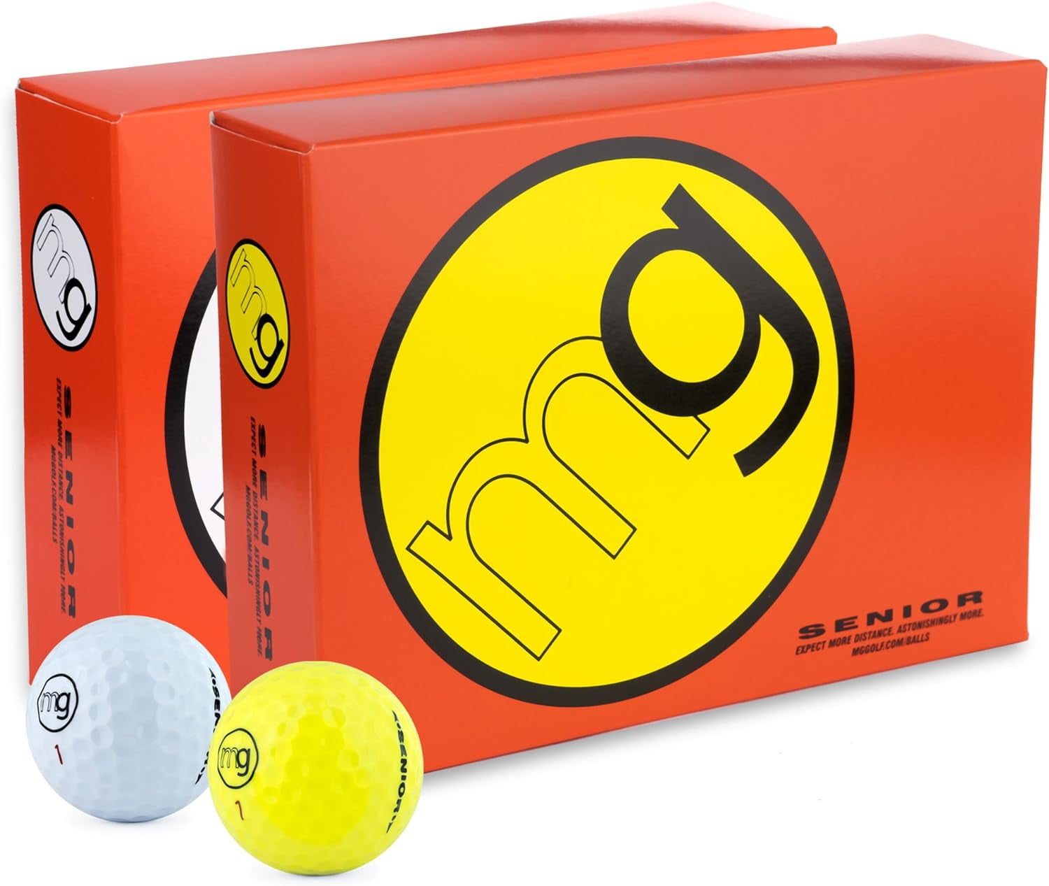 MG Golf Balls Senior Longest with Speed, Distance, & Maximum Enjoyment ...