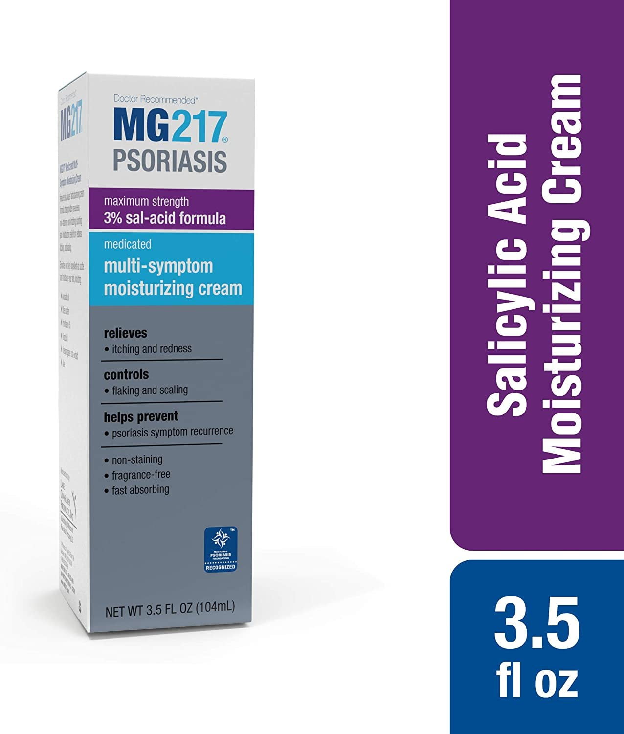 MG217 Medicated Skin Treatment - Max Strength 3% Sal-Acid Moisturizing ...