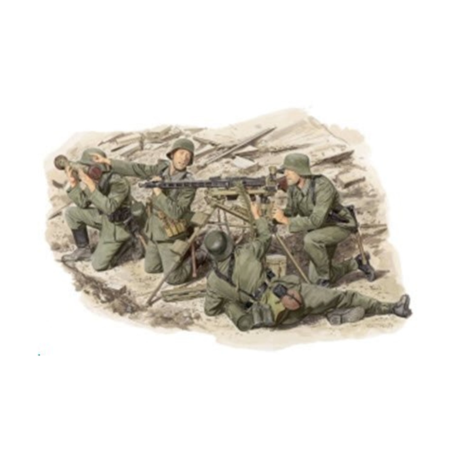 MG42 Heavy Machine Gun Team New - Walmart.com