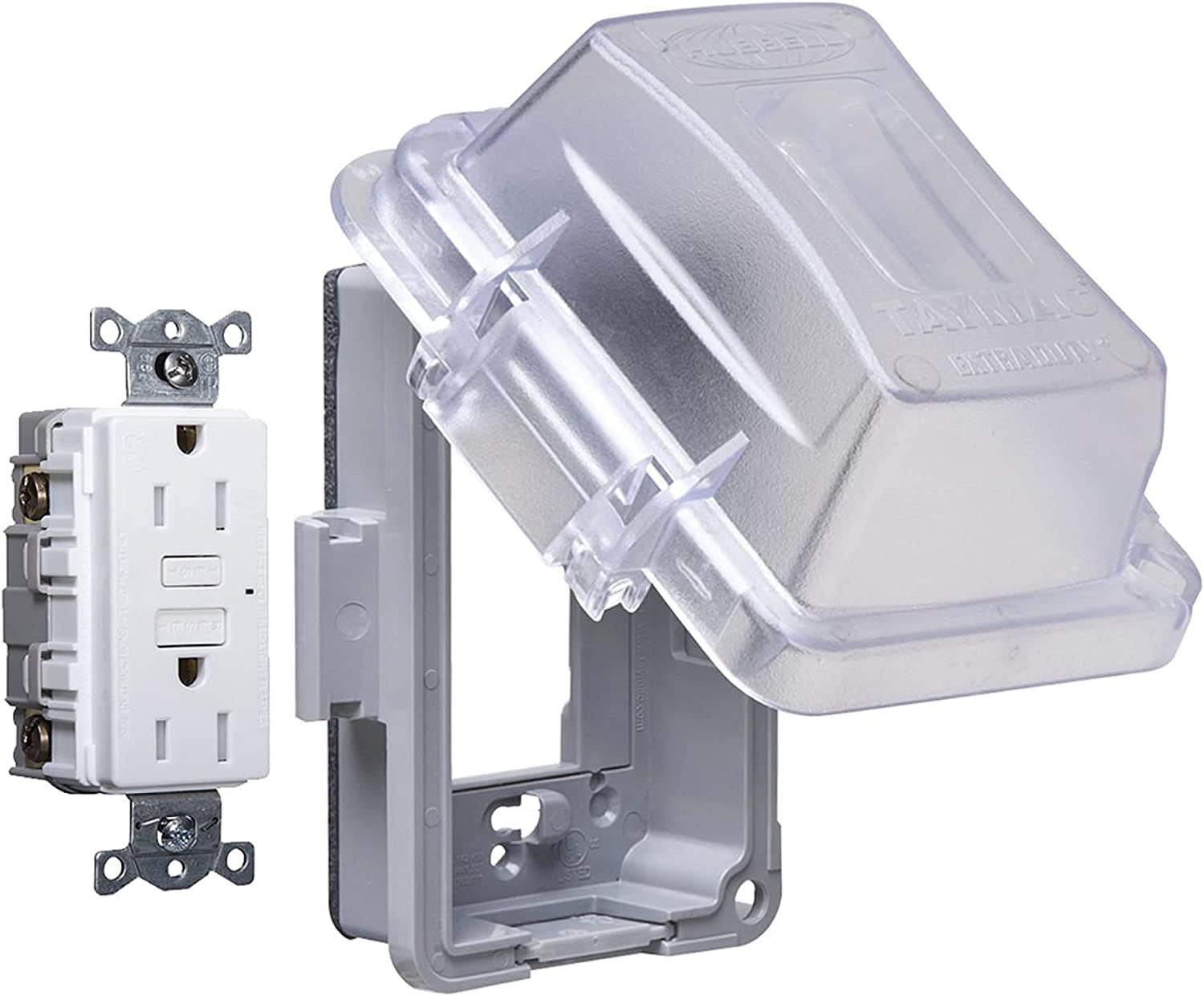 MG420CS Nonmetallic Extra Duty Complete in-Use Cover 15 Amp WRTR Self ...