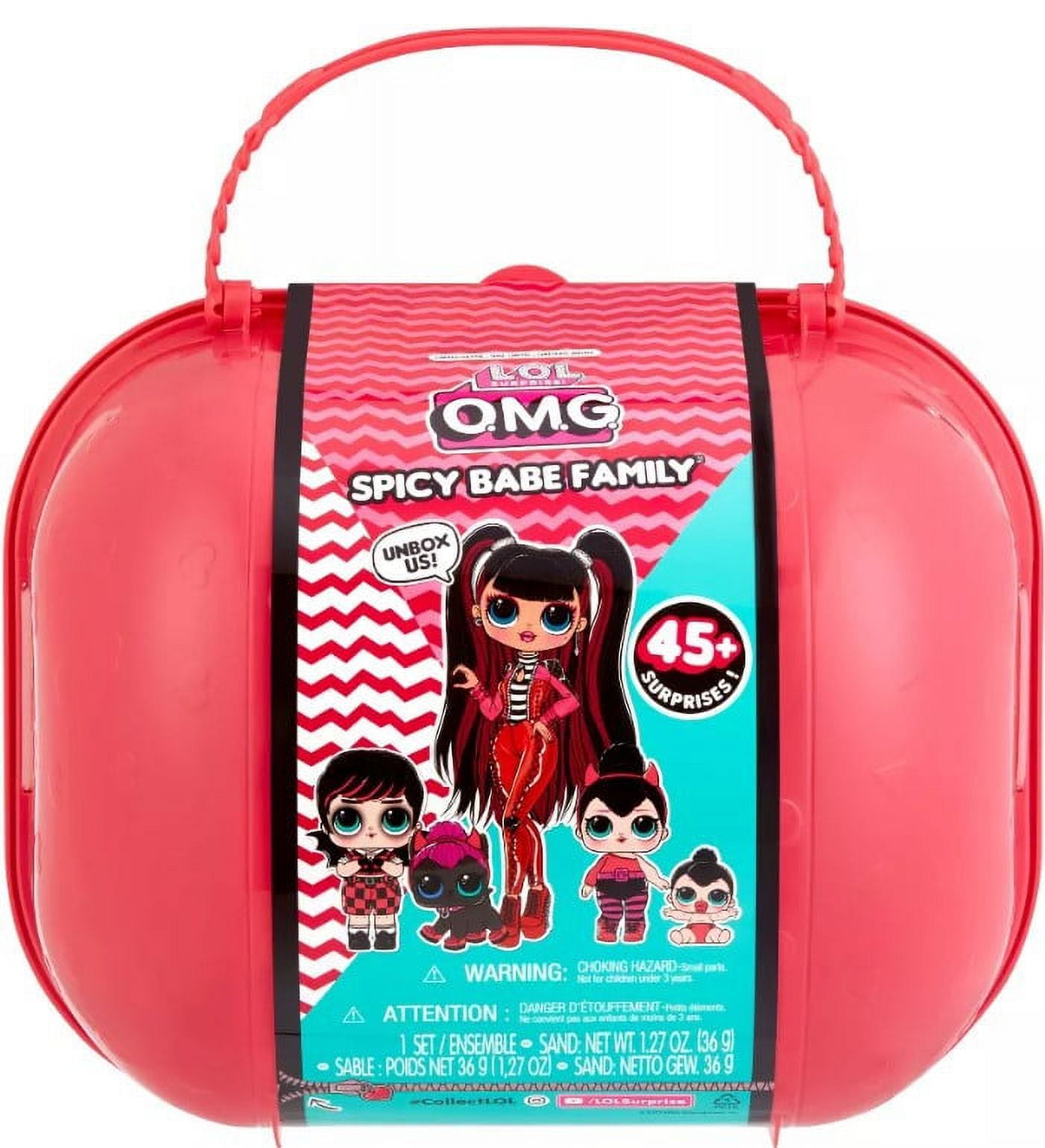 Walmart Exclusive - LOL Surprise OMG Spicy Babe Family Doll Pack with ...