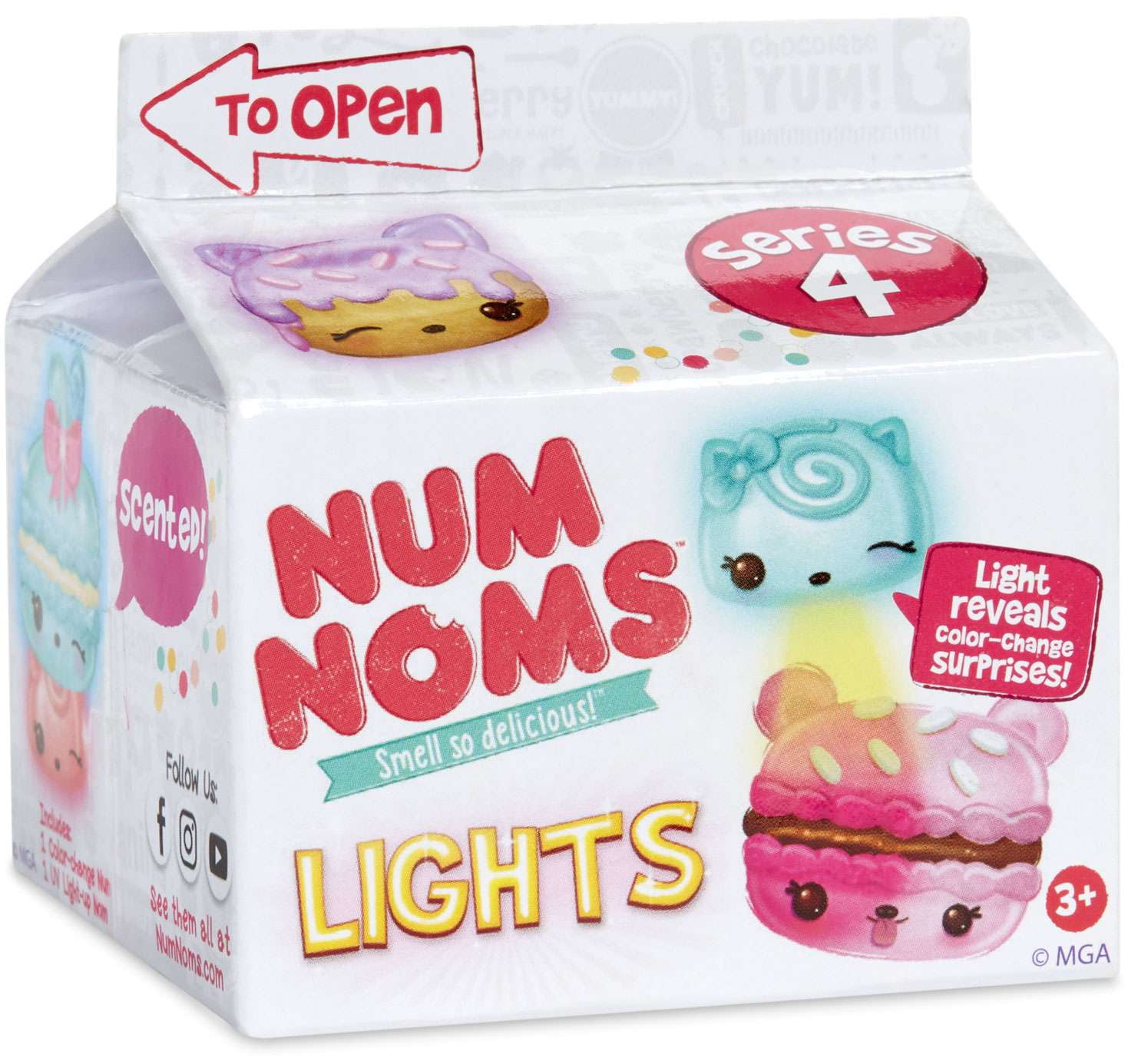 Num Noms Series 4 Lights Mystery Pack - Collectible Toys UV Light Technology - Walmart.com