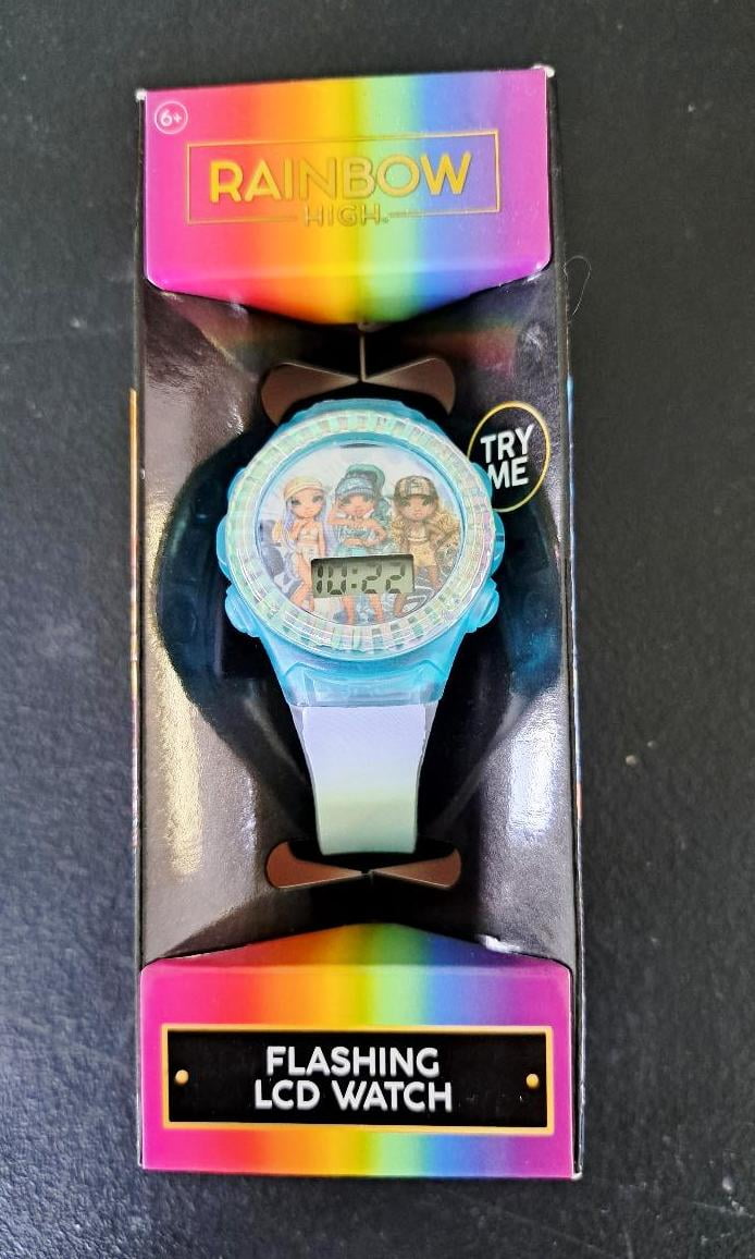 MGA Entertainment Rainbow High Blue Bling LCD Watch - Walmart.com
