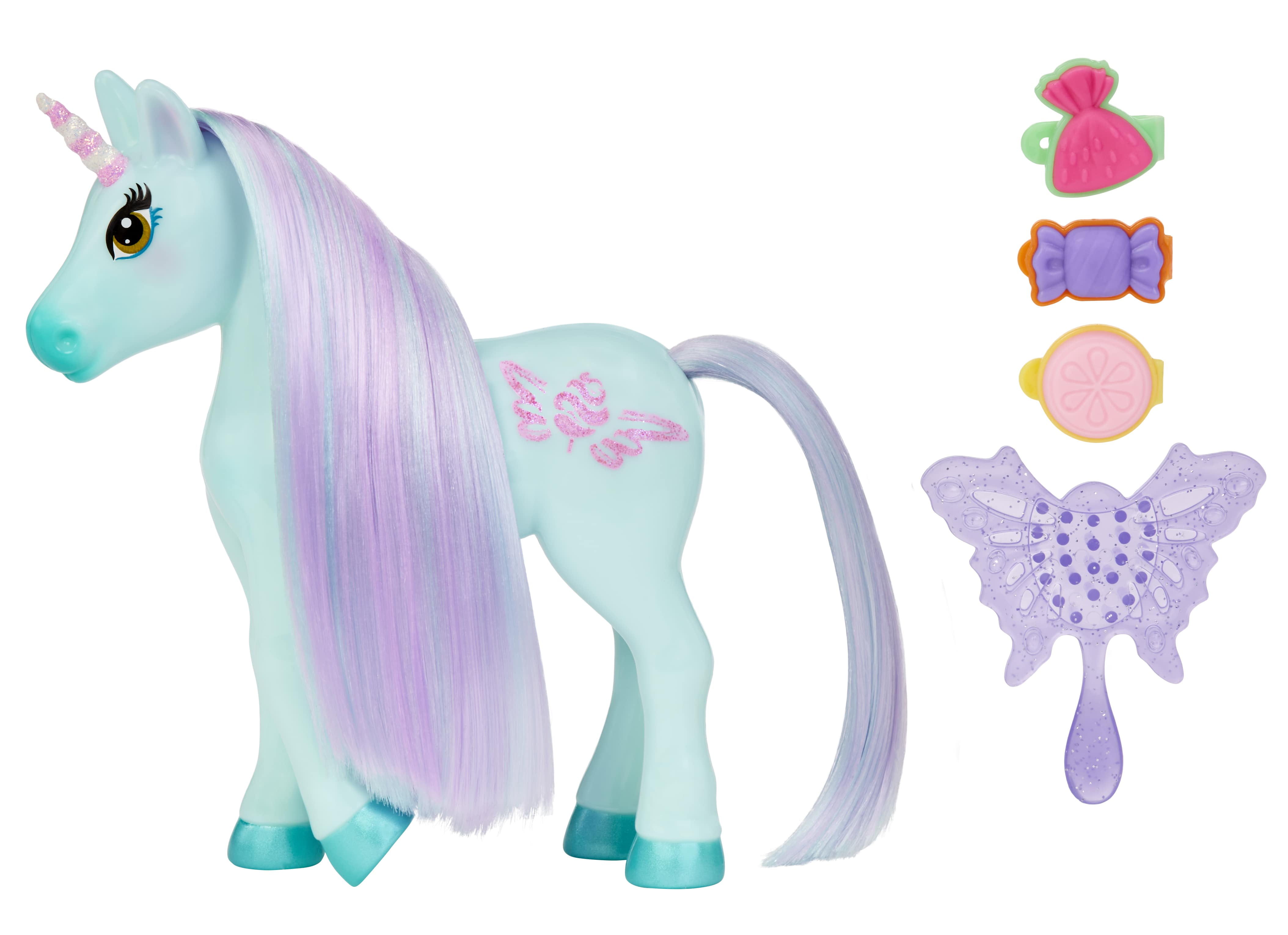 MGA's Dream Bella Candy Little Unicorn - Sea Glass, Cotton Candy Themed ...