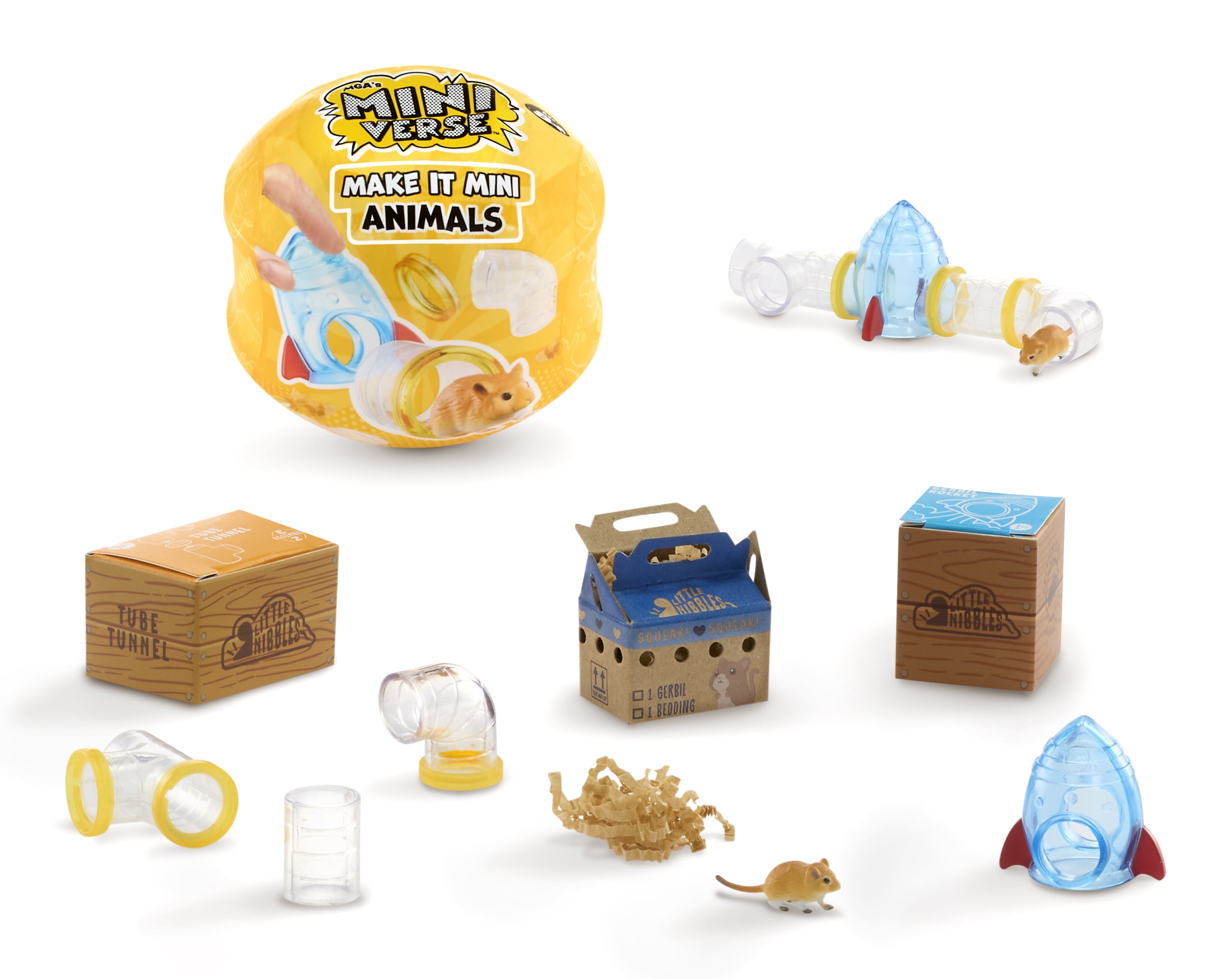 MGA's Miniverse Make It Mini Animals Series 2 Mini Collectibles, Blind ...