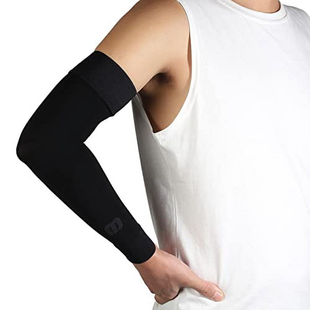 MGANG Lymphedema Compression Arm Sleeve for Women Men, Opaque, 20-30 ...
