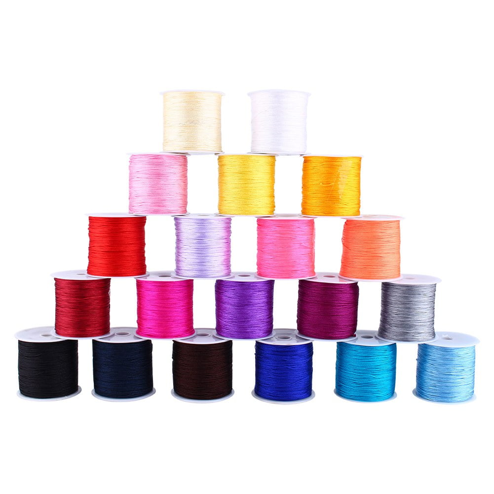 MGAXYFF Nylon Red Sewing Thread, 100m, 0.8mm, Multicolor - Walmart.com