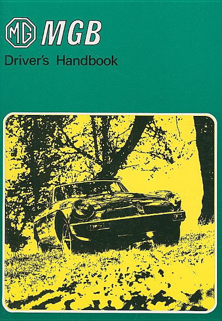 MGB US Official Driver's Handbook 1976 1977 1978 1979 1980 Owner's ...