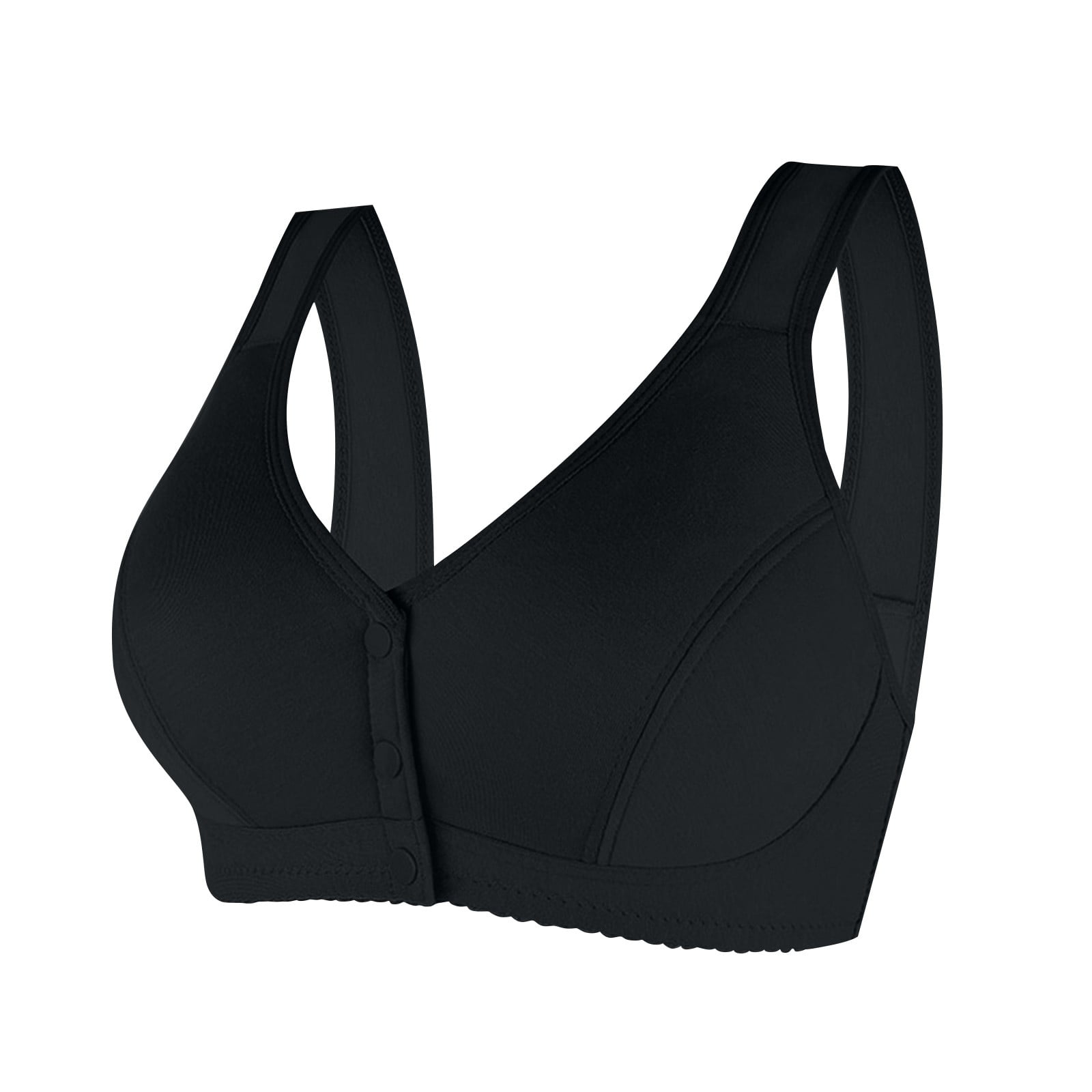 MGCWSH Daisy Bra for Seniors, Front Snap Closure Bras, Front Snaps ...