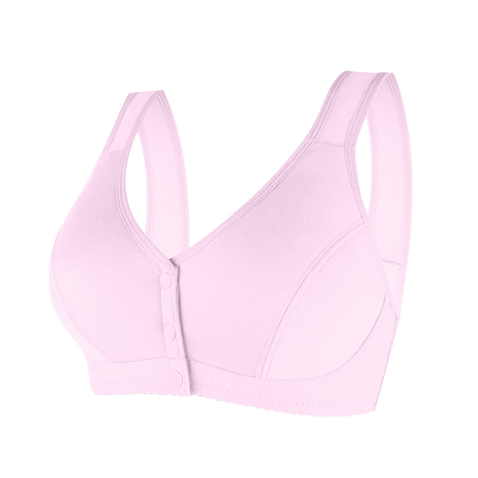 MGCWSH Daisy Bra for Seniors, Front Snap Closure Bras, Front Snaps ...