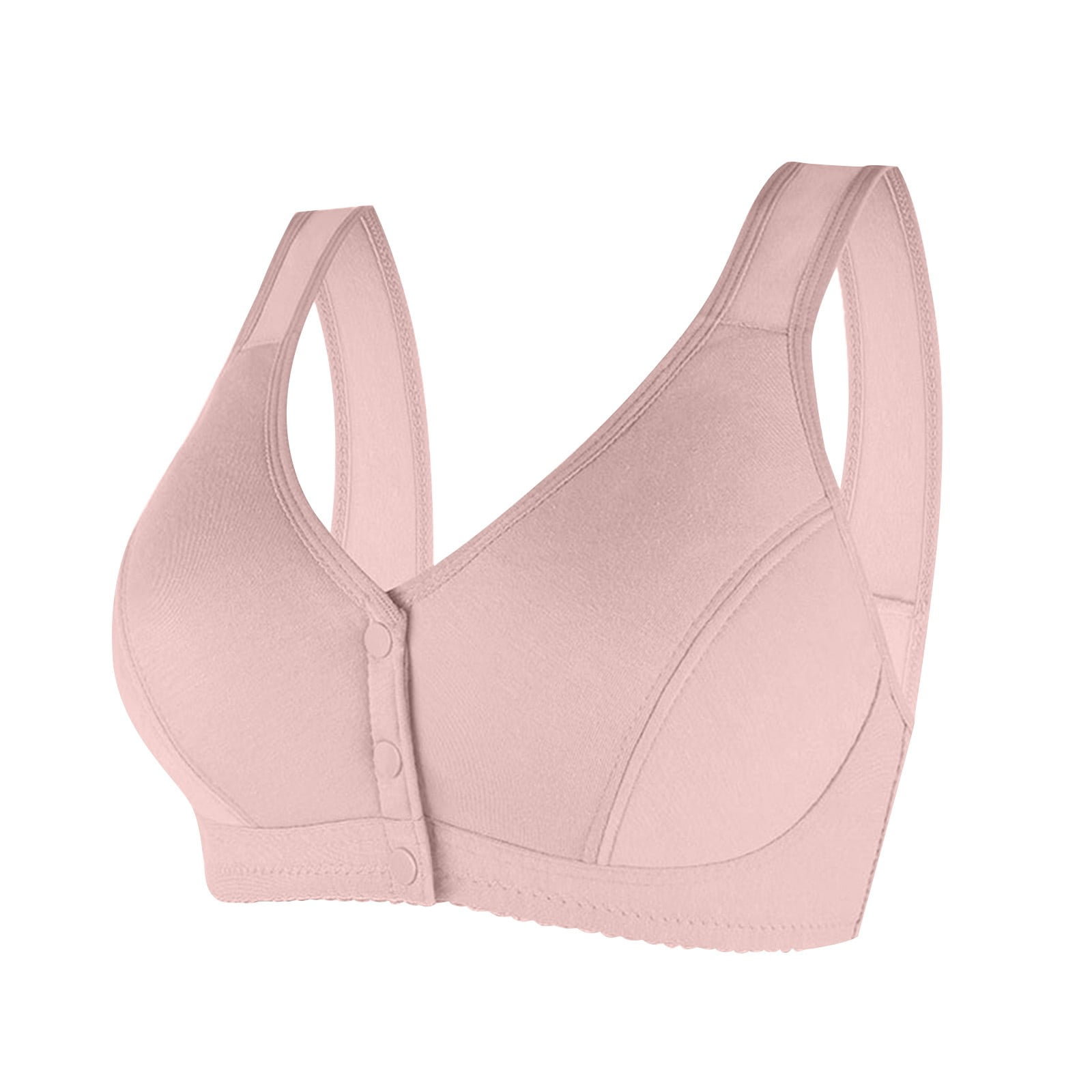 MGCWSH Daisy Bra for Seniors, Front Snap Closure Bras, Front Snaps ...