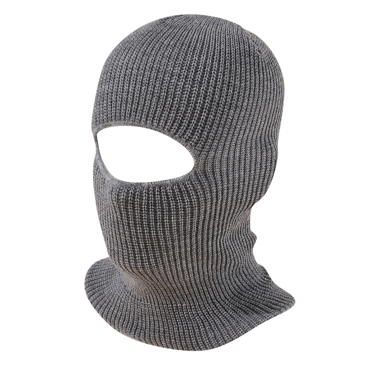 MGCWSH Fine Knit One Hole Face Covering - 1 Hole Beanie Balaclava Ski ...