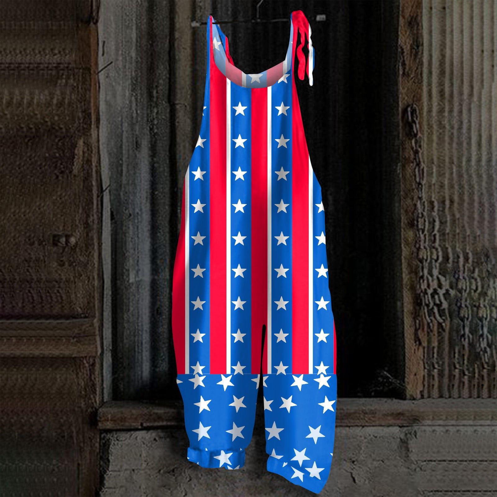 MGCWSH Fourth Of July Jumpsuits for Women,Stars and Stripes Jumpsuits ...
