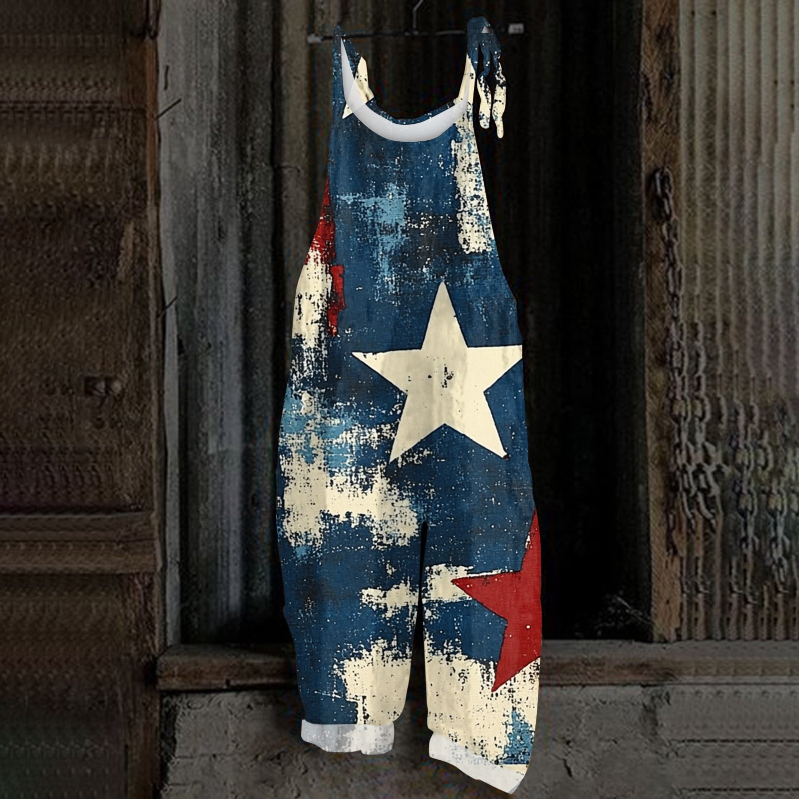 MGCWSH Independence Day Jumpsuits for Women,American Flag Jumpsuits ...