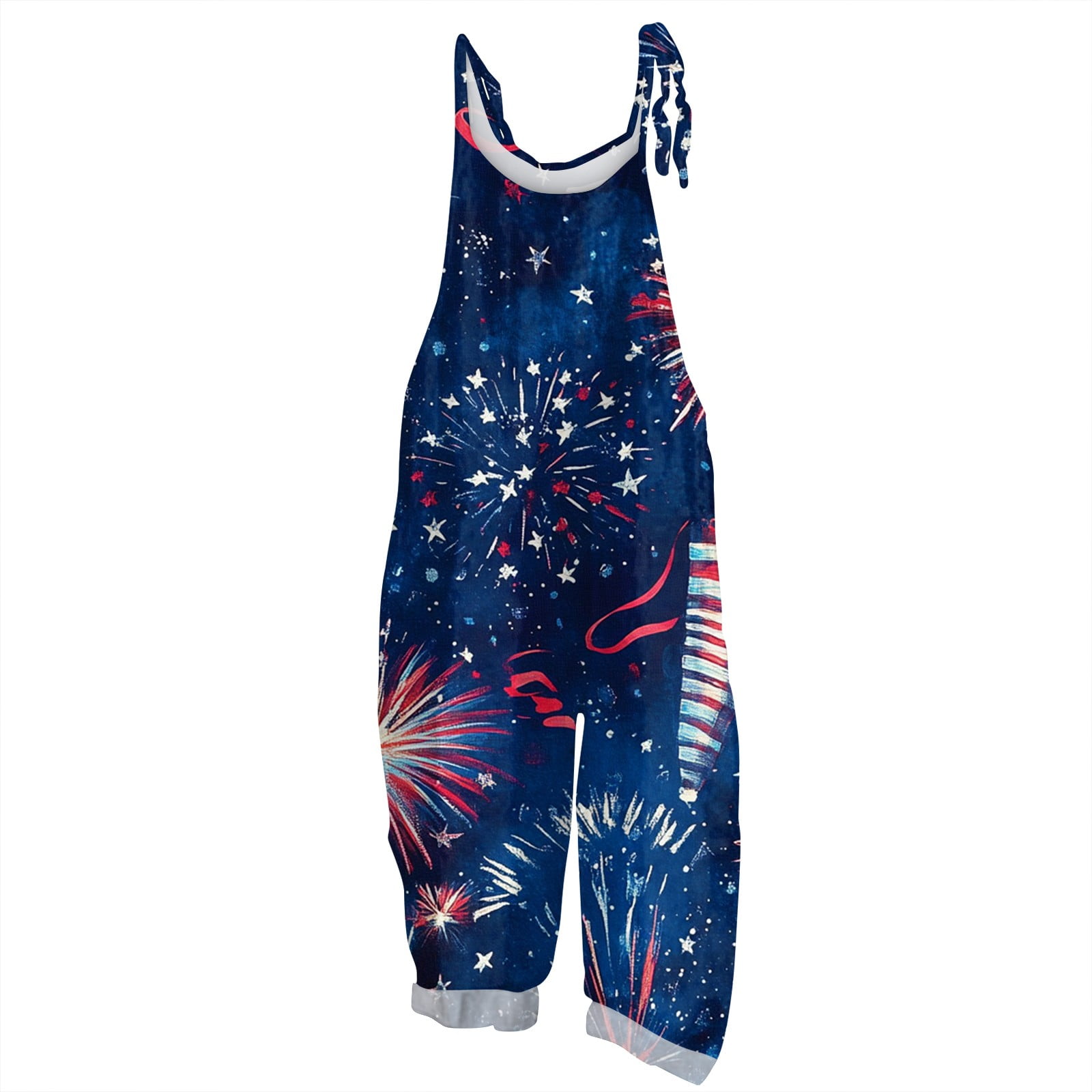 MGCWSH Independence Day Jumpsuits for Women,Red,White,and Blue ...