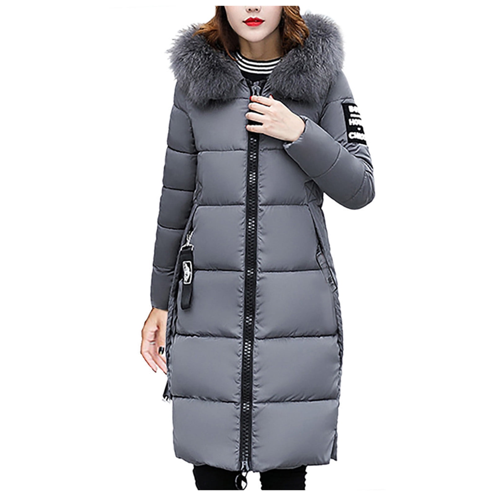MGCWSH Long Winter Coat For Women Trendy 2024 Padded Down Jackets Full ...
