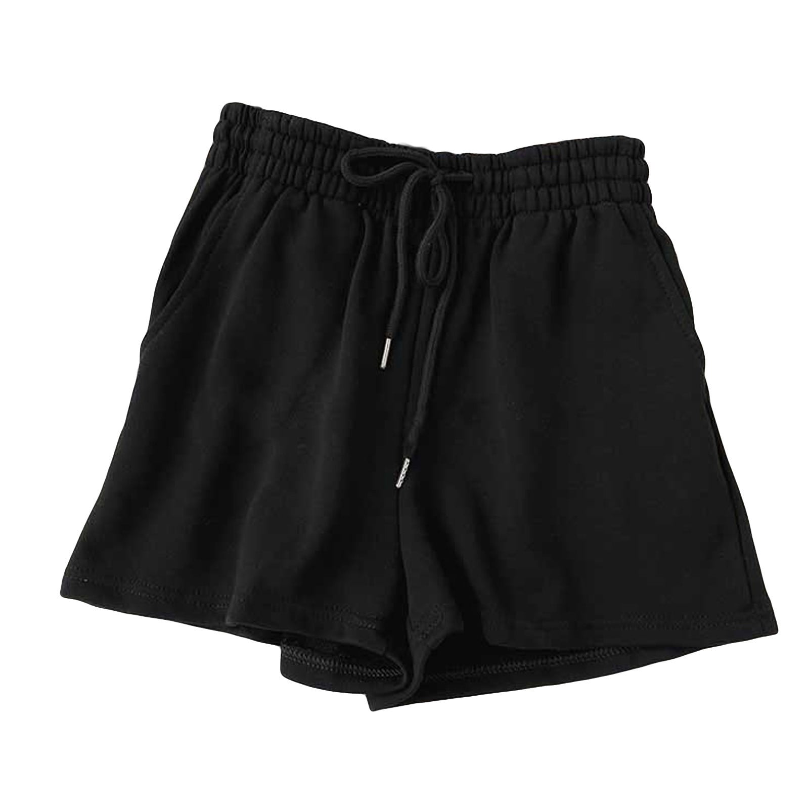 MGCWSH Women's Sweat Shorts with Pockets Cotton French Terry Drawstring ...