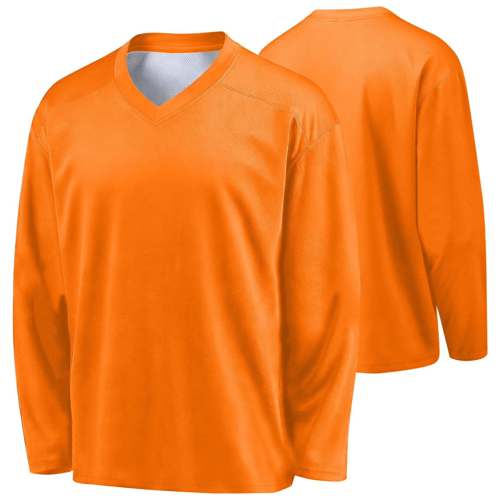 MGDXOX Kids Long Sleeve Customizable V Neck Sport Jersey Lightweight ...