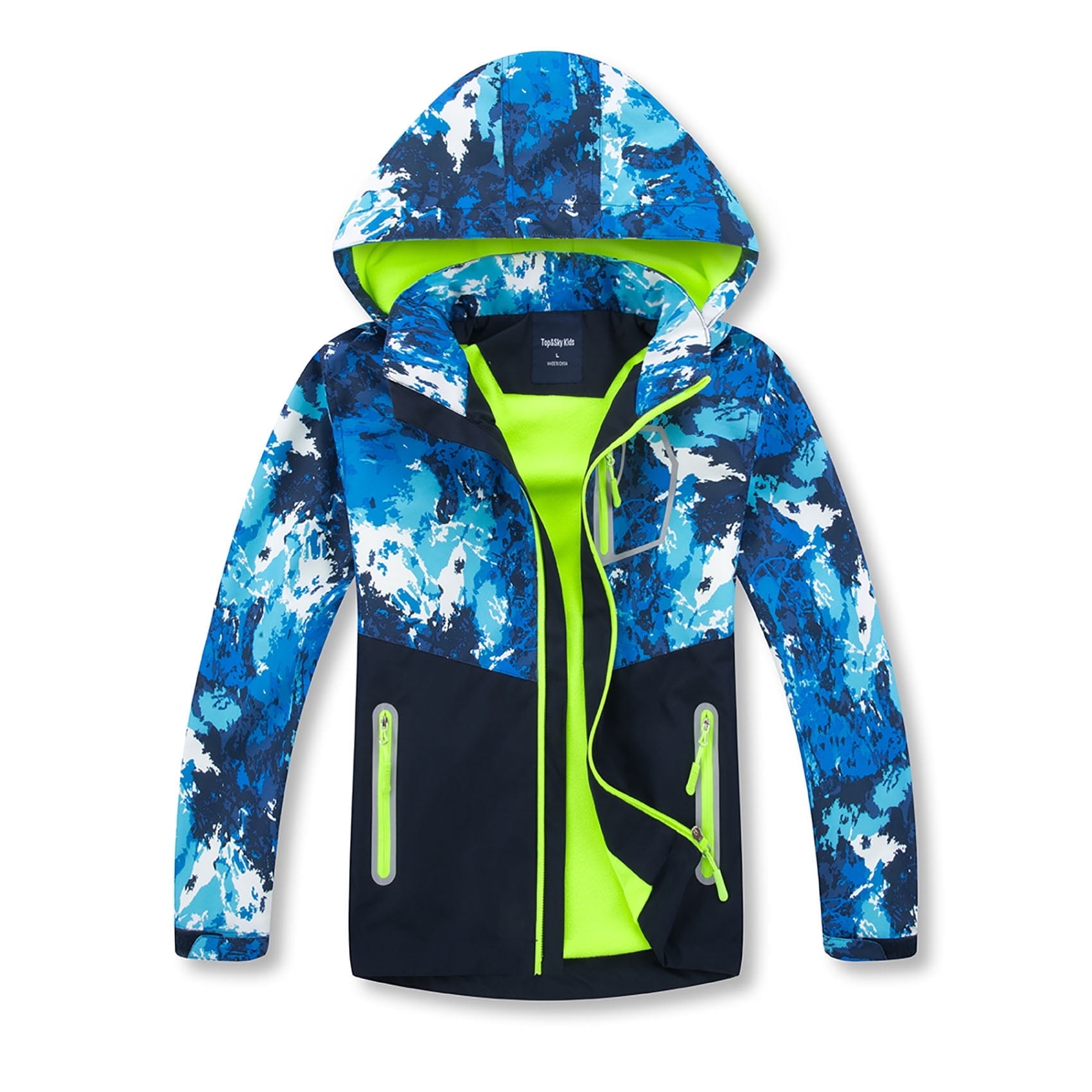 MGEOY Boys Waterproof Rain Jackets Lightweight Hooded Windbreakers for ...