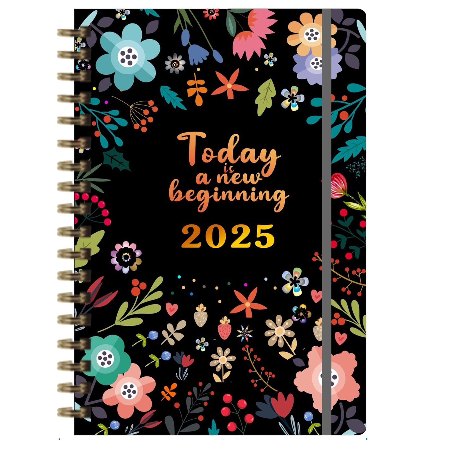 MGEZCOO 2025 Daily Planner with Monthly & Weekly Views, A5 Size ...