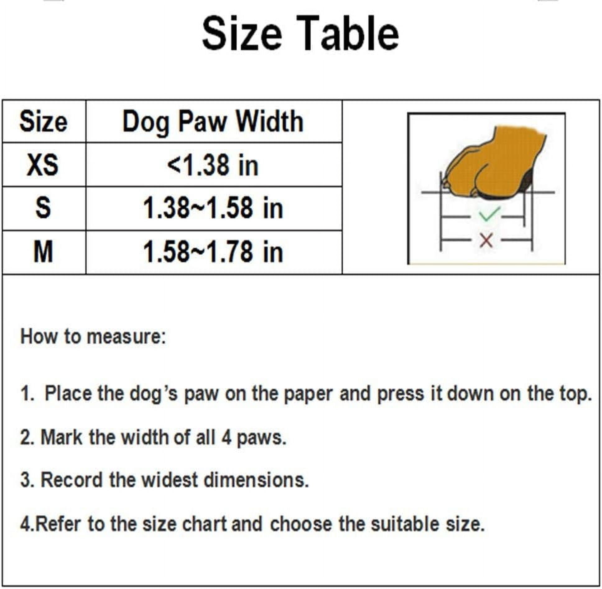 MGEZCOO Dog Boots Waterproof Shoes Breathable Socks, with Anti-Slip ...