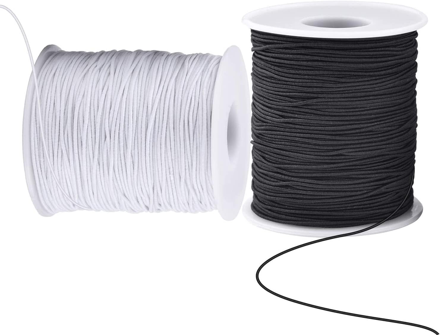 MGEZCOO Elastic Cord for Bracelets, 1 mm 330 Feet Sturdy Bracelet ...
