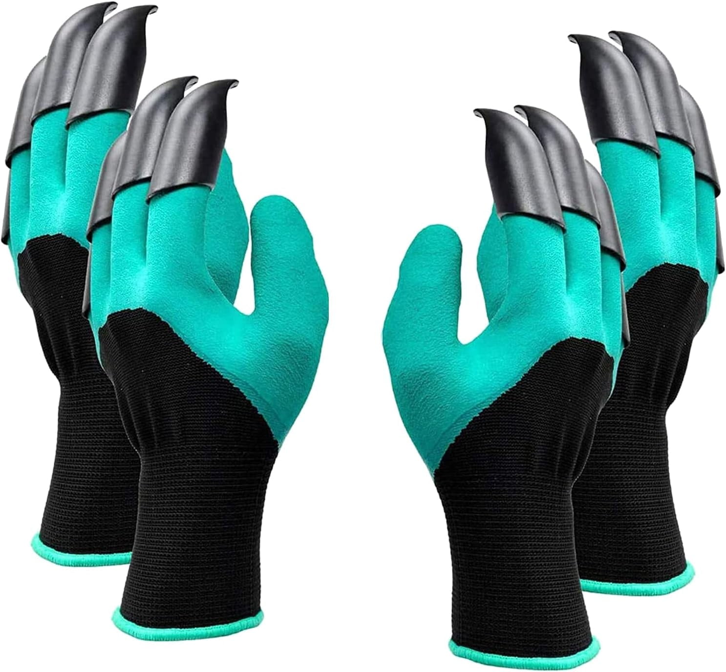MGEZCOO Gardening Gloves 2 Pairs with Claws for Digging, Claw Gardening ...