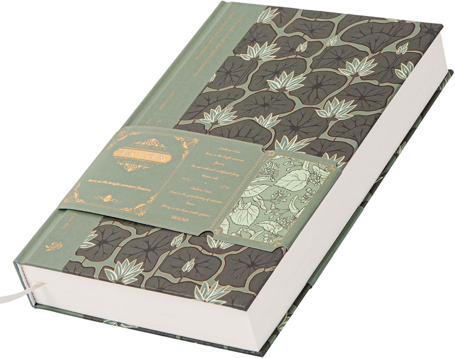 MGGAO 320 Pages College Ruled green Journal Notebook, Lined Journal ...