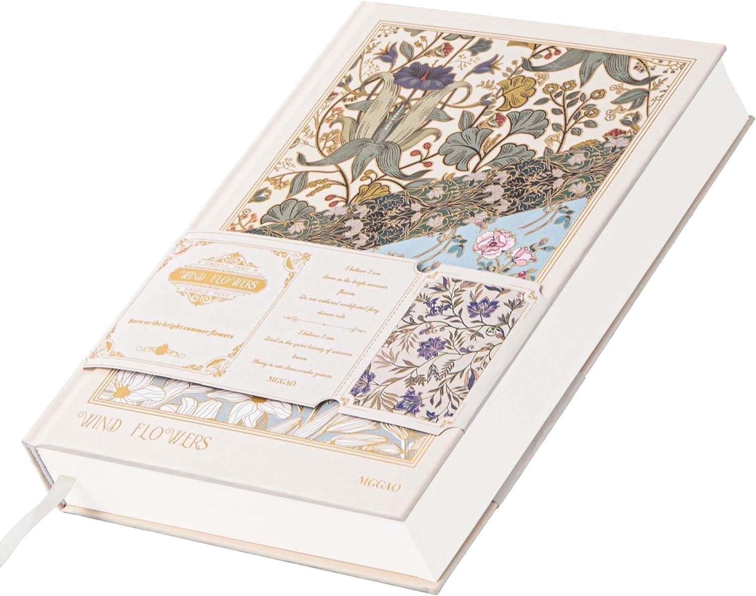 MGGAO Beige 320 Pages College Ruled Lined Journal Notebook A5 5.5x8.5 ...