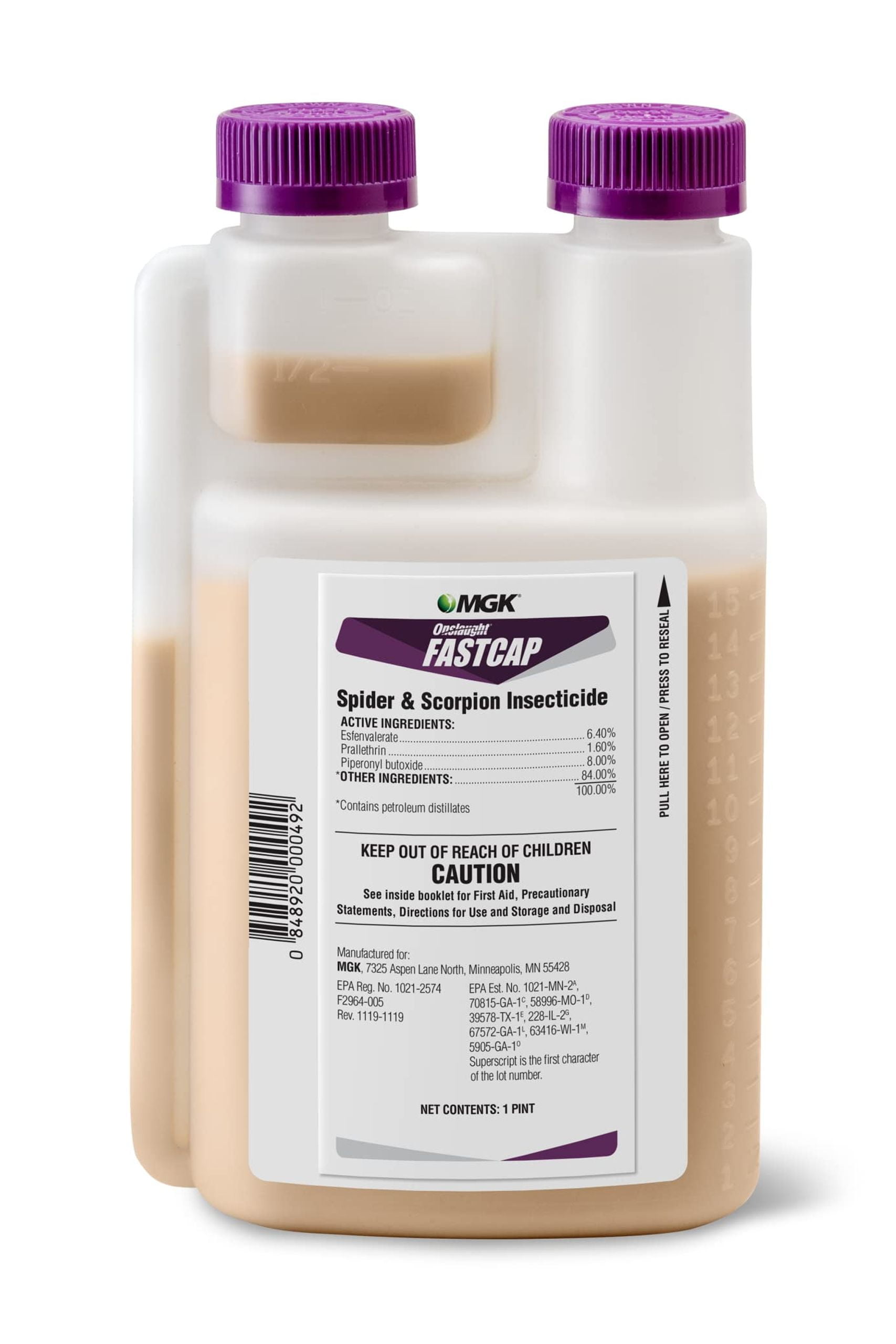 MGK Onslaught® FastCap Spider and Scorpion Insecticide | Indoor/Outdoor ...