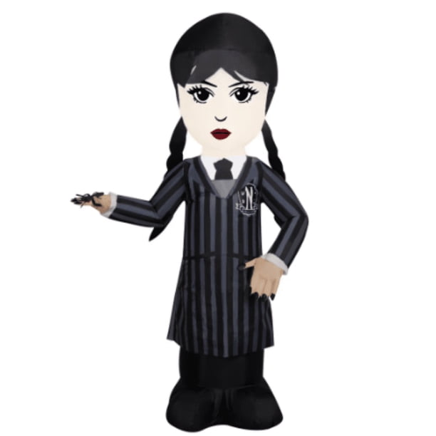 MGM Studios Halloween Inflatable Wednesday Addams – Add a Spooky ...